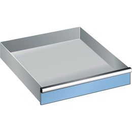 LISTA Schublade, f&uuml;r Schrank-BxT 717 x 725 mm, Traglast 75 kg, Fronth&ouml;he 100 mm, lichtblau