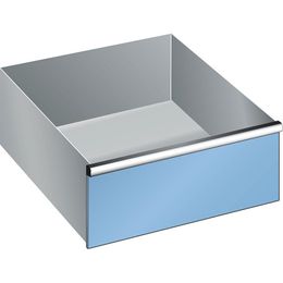 LISTA Schublade, f&uuml;r Schrank-BxT 717 x 725 mm, Traglast 75 kg, Fronth&ouml;he 250 mm, lichtblau