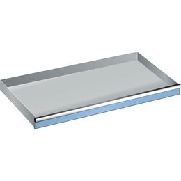 LISTA Schublade, f&uuml;r Schrank-BxT 1431 x 725 mm, Traglast 75 kg, Fronth&ouml;he 75 mm, lichtblau