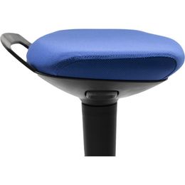 Multibewegliche Stehhilfe, h&ouml;henverstellbar 600 - 840 mm, Bezug royalblau kaiserkraft
