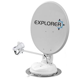Maxview Sat-Anlage Explorer 65 Twin - wei&szlig;
