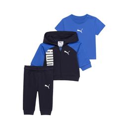 Puma Set 'MINICATS' Jungen Gr&ouml;&szlig;e 86 navy / kobaltblau / wei&szlig;
