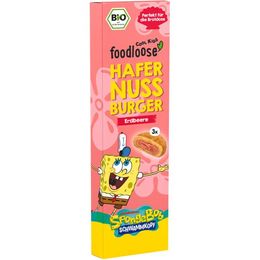 Kindersnack SpongeBob Hafer Nuss Burger Erdbeere (3x17 g) ab 3 Jahren foodloose