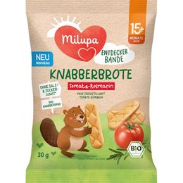 milupa Kindersnack Knabberbrote Tomate-Rosmarin ab 15+ Monaten