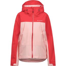 Columbia Boulder Falls Regenjacke Damen - Gr&ouml;&szlig;e M - rosa