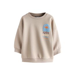 next Sweatshirt boy Beige size 3-6 mths
