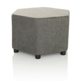 hjh OFFICE Polsterhocker BAREO Stoff