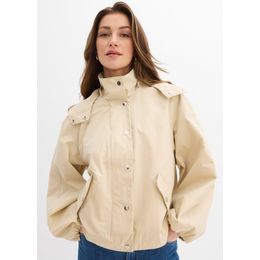 bonprix Blouson, beige, Gr.54, Blouson, 65% Baumwolle