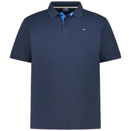 Gro&szlig;e Gr&ouml;&szlig;en Pfundskerl Poloshirt mit Stretch Farbe dunkelblau Gr&ouml;&szlig;e: 4XL