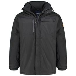 Gro&szlig;e Gr&ouml;&szlig;en North Parka, wind- und wasserdicht Farbe schwarz Gr&ouml;&szlig;e: 3XL
