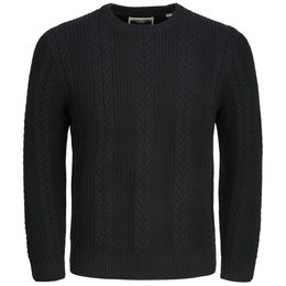 Jack & Jones Gro&szlig;e Gr&ouml;&szlig;en Jack&Jones Strickpullover Farbe schwarz Gr&ouml;&szlig;e: 6XL