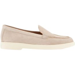 Santoni Loafer - Dames Yalta Mocasin Beige - Gr. 40 (EU) - in Beige - f&uuml;r Damen