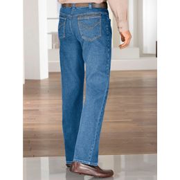 WITT Herren 5-Pocket-Jeans, blue-bleached, Gr&ouml;&szlig;e 27