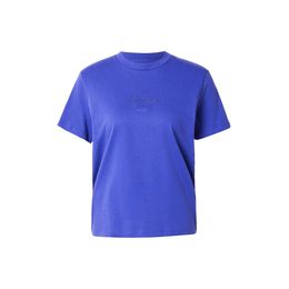Calvin Klein Jeans T-Shirt Damen Gr&ouml;&szlig;e L violettblau