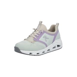 Rieker Sneaker Damen Gr&ouml;&szlig;e 40 kitt / mint / flieder