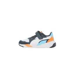 Puma Sneaker Jungen Gr&ouml;&szlig;e 32 hellblau / anthrazit / orange / wei&szlig;