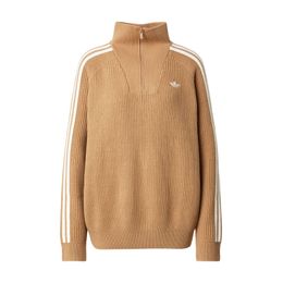 adidas originals Pullover Damen Gr&ouml;&szlig;e S hellbraun / wei&szlig;