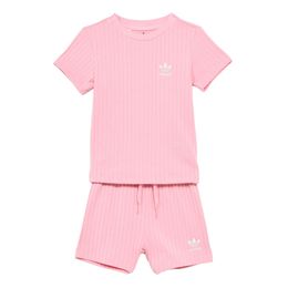 adidas originals Set Jungen Gr&ouml;&szlig;e 68 rosa / wei&szlig;