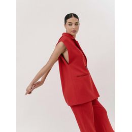 4tailors Weste 'Spice It Up' Damen Gr&ouml;&szlig;e XXXL rot