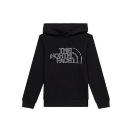The North Face Sportsweatshirt 'DREW PEAK' Jungen Gr&ouml;&szlig;e 116/122 schwarz / wei&szlig;
