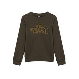 The North Face Sportsweatshirt 'DREW PEAK' Jungen Gr&ouml;&szlig;e 146/152 gold / dunkelgr&uuml;n