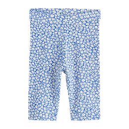next Leggings M&auml;dchen Gr&ouml;&szlig;e 116 blau / wei&szlig;