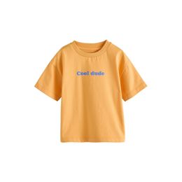 next T-Shirt Jungen Gr&ouml;&szlig;e 68 opal / orange