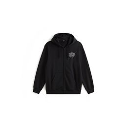Vans Sweatjacke 'World Tour' Herren Gr&ouml;&szlig;e XXL schwarz / wei&szlig;