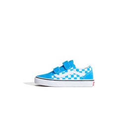 Vans Sneaker 'Old Skool Hook And Loop' Damen Gr&ouml;&szlig;e 49 hellblau / wei&szlig;