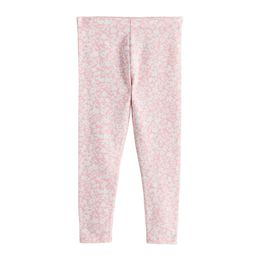 next Leggings M&auml;dchen Gr&ouml;&szlig;e 146 pastellpink / wei&szlig;