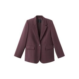 Mango Blazer 'Veronica' Damen Gr&ouml;&szlig;e 38 aubergine