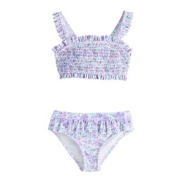 Laura Ashley Bikini M&auml;dchen Gr&ouml;&szlig;e 110 azur / lila