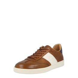 La Martina Sneaker 'TODI' Herren Gr&ouml;&szlig;e 42 navy / cognac / wei&szlig;