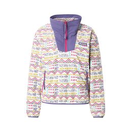 Columbia Sportpullover 'Sequoia Grove ' Damen Gr&ouml;&szlig;e S senf / lila / dunkelpink / wei&szlig;