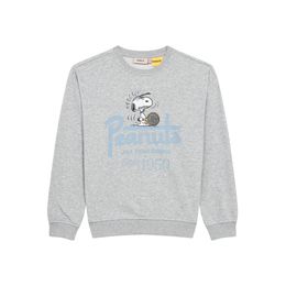 Only Girls Sweatshirt 'KOGRACQUET' M&auml;dchen Gr&ouml;&szlig;e 122/128 hellblau / graumeliert / schwarz