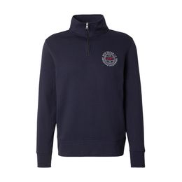 Gant Sweatshirt Herren Gr&ouml;&szlig;e L marine / hellrot / wei&szlig;