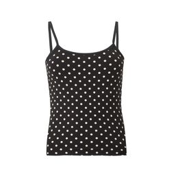 Hollister Top Damen Gr&ouml;&szlig;e M schwarz / naturwei&szlig;