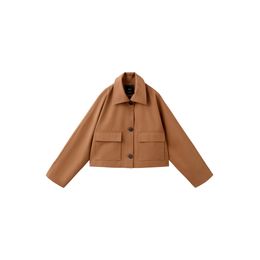 Mango Jacke 'Brava' Damen Gr&ouml;&szlig;e S sepia