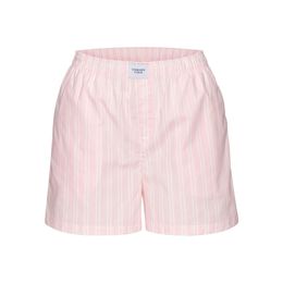 Copenhagen Studios Pyjamashorts Damen Gr&ouml;&szlig;e XL rosa / wei&szlig; Winterkleid