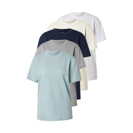 Hollister T-Shirt Damen Gr&ouml;&szlig;e S ecru / navy / himmelblau / grau / wei&szlig;