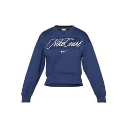 Nike Sportsweatshirt 'CRT' Damen Gr&ouml;&szlig;e XS navy / wei&szlig;