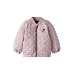 name it Jacke 'NMFMARLON' M&auml;dchen Gr&ouml;&szlig;e 122 flieder / cyclam / pink / wei&szlig;