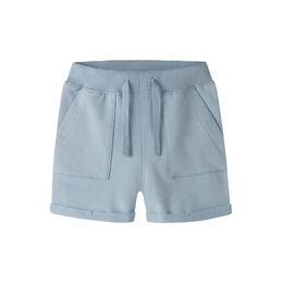 name it Shorts 'NMMDIKAN' Jungen Gr&ouml;&szlig;e 110 taubenblau