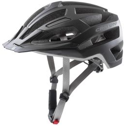 Cratoni Mountainbikehelm "MTB-Fahrradhelm C-Flash", 53/56 Kopfumfang: 53cm - 56cm, schwarz, Helme, Reflektoren, dreifache H&ouml;henverstellung