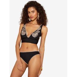 Love & Roses Bikinitop Damen Gr&ouml;&szlig;e 100 beige / schwarz