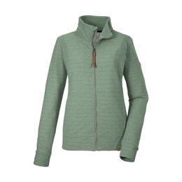 G.I.G.A. by Killtec Damen Fleecejacke "GS 102 WMN KNTFLC JCKT", gr&uuml;n, Gr. 36, G.I.G.A. DX BY KILLTEC, Oberstoff: 100% Polyester, Futter: 100% Polyester, Jacken