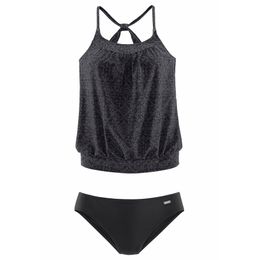 Venice Beach Damen Tankini, schwarz, Gr. 36, Polyamid, Bikini-Sets, in Oversize-Form