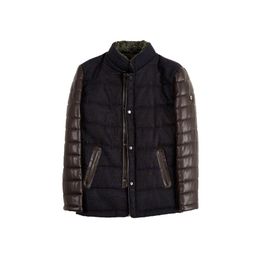 Pierre Cardin Kunstlederjacke Herren Gr&ouml;&szlig;e L ultramarinblau / braun