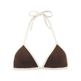 Copenhagen Studios Bikini Top female Brown size 42