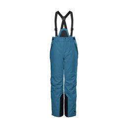 Killtec M&auml;dchen Skihose "KSW 79 BYS SKI PNTS", blau, Gr. 128, Oberstoff: 100% Polyester, Futter: 100% Polyester, Wattierung: 100% Polyester, Hosen,